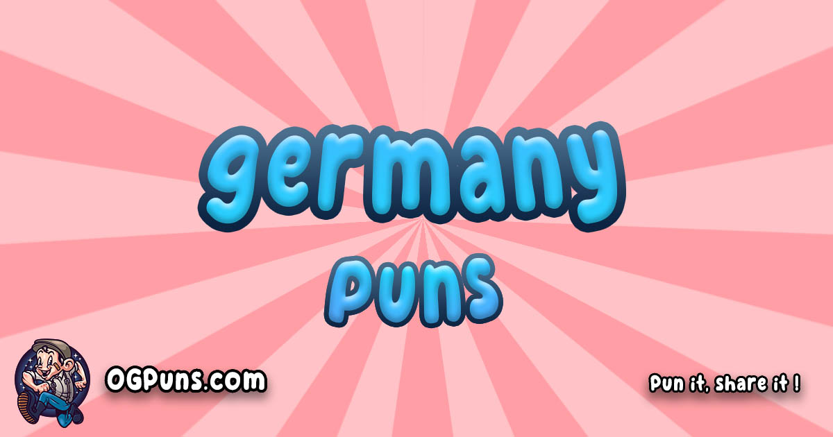 100+ Germane Chuckles: Punning Through Germany's Delightful Humor!